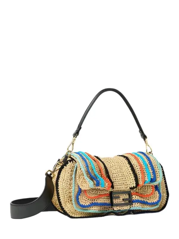Fendi Baguette Shoulder Bag - Neutrals