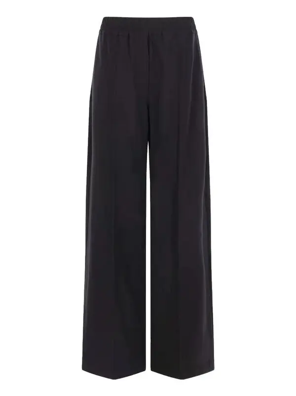 Brunello Cucinelli Elasticated Waistband Palazzo Pants - Black