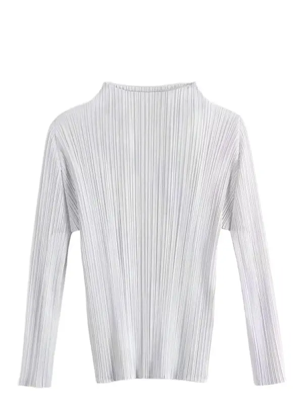 Issey Miyake Long Sleeve Top - Grey