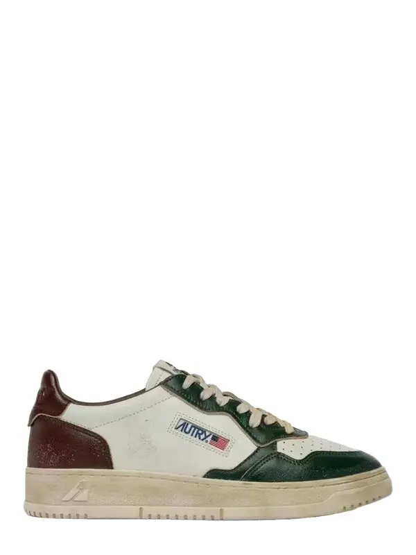 AUTRY Supvint Lace-up Sneakers - Neutrals