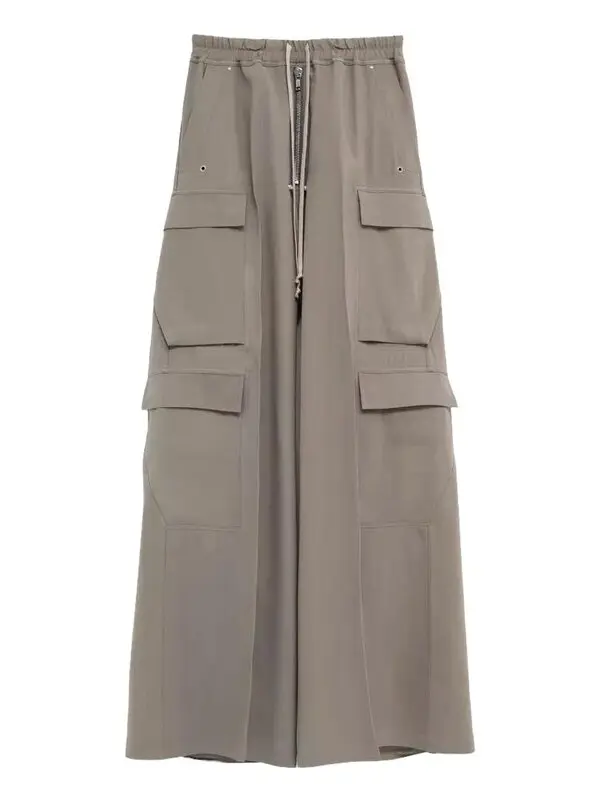 Rick Owens Wide-leg Cargo Pants - Grey
