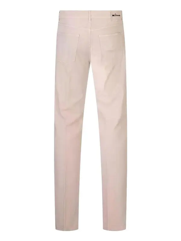 Kiton Straight-leg Five-pocket Trousers - Neutrals