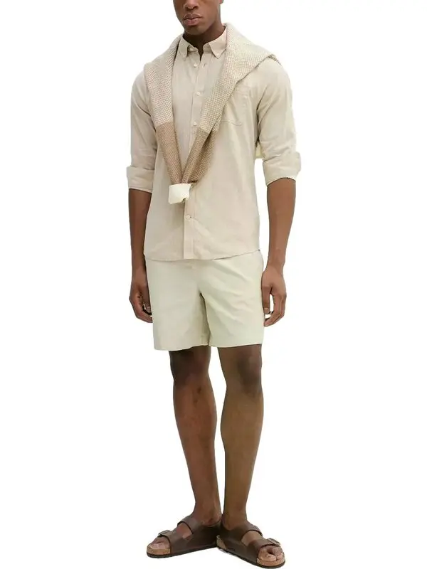 Barbour Nelson Long-sleeve Shirt - Neutrals