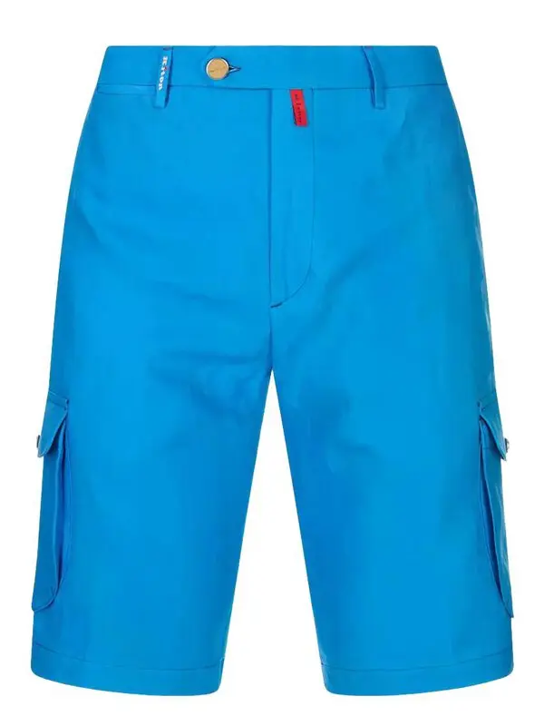 Kiton Cargo Shorts - Blue