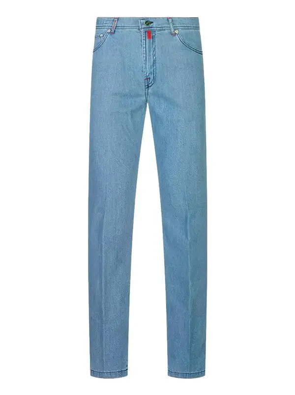 Kiton Straight-leg Jeans - Blue