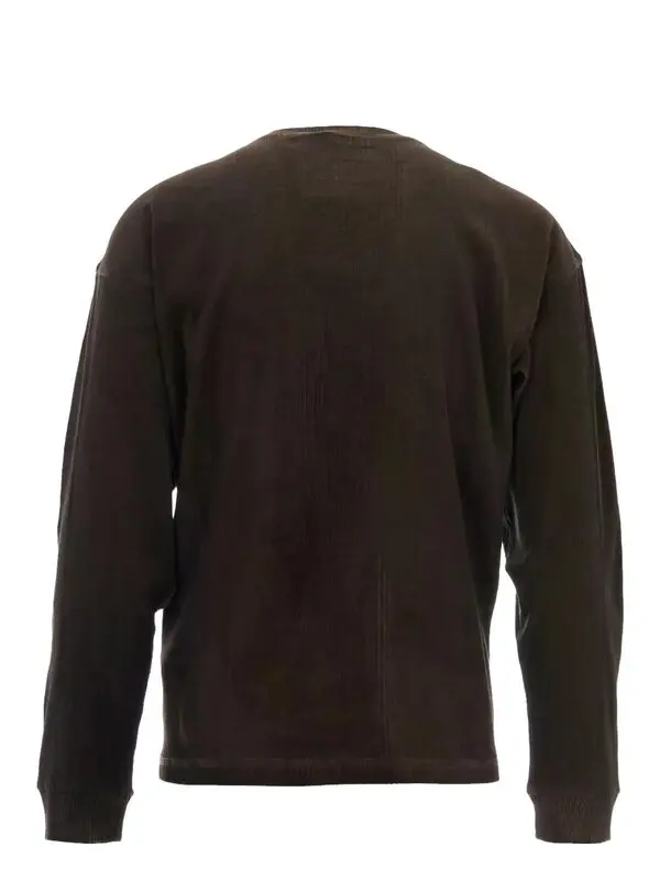 DIESEL® Oval D Ribbed Sweater - Brown