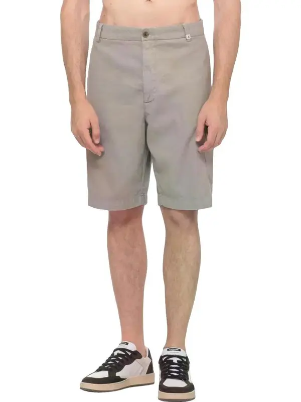 MYTHS Cotton Cargo Shorts - Neutrals