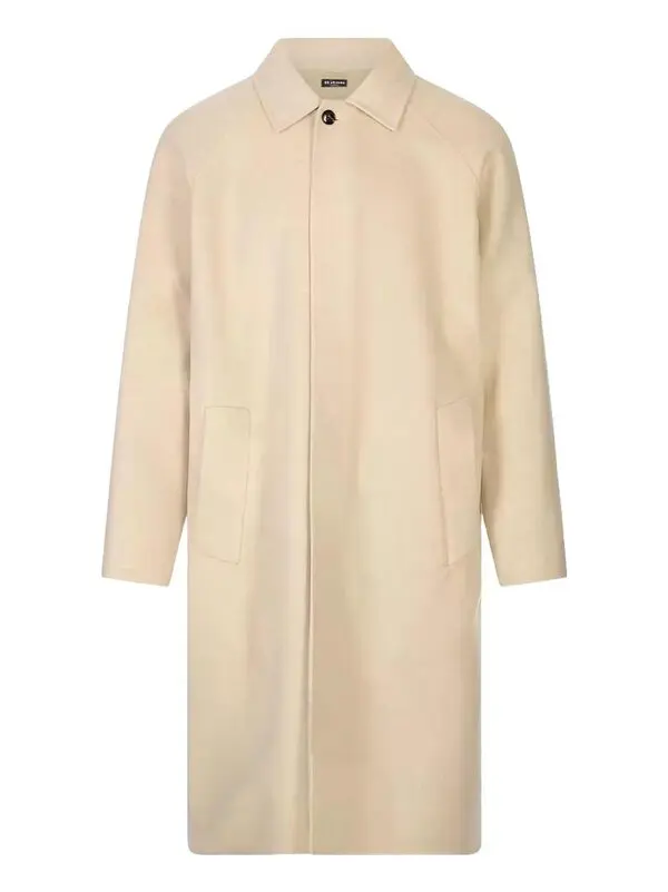 Kiton Single-breasted Coat - Neutrals