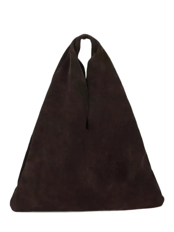 Manebí Suede Slouchy Shoulder Bag - Brown