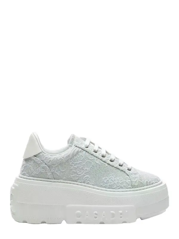 Casadei Nexus Rigel Glitter-finish Sneakers - Silver