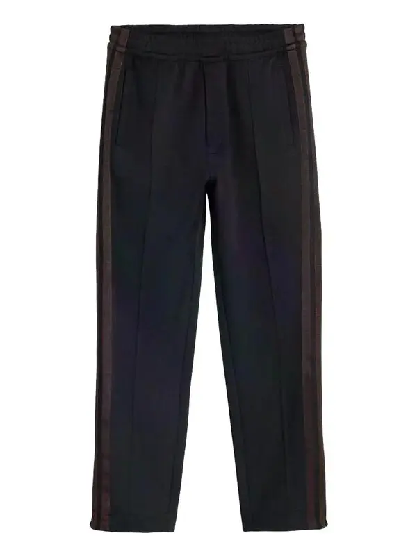 Y3 X Wales Bonner Side-stripe Track Pants - Black