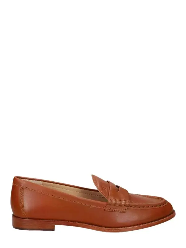Ralph Lauren Leather Penny Loafers - Brown