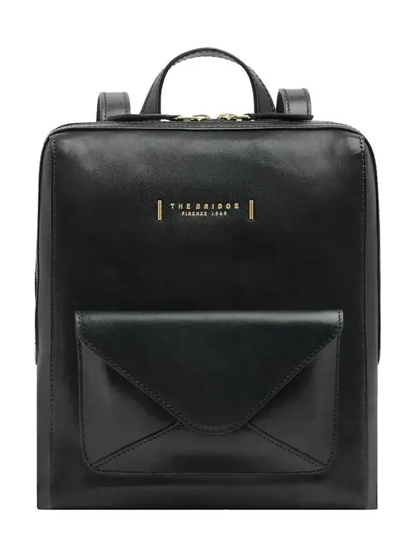THE BRIDGE Frida Leather Backpack - Black
