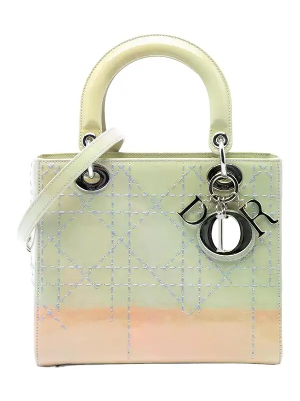 Dior Medium Lady Satchel - Green