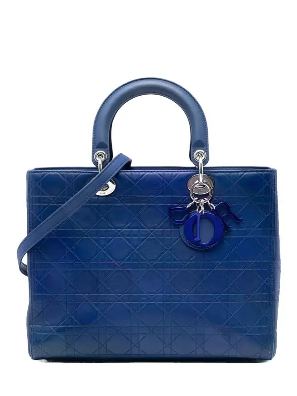 Dior Lady Satchel - Blue