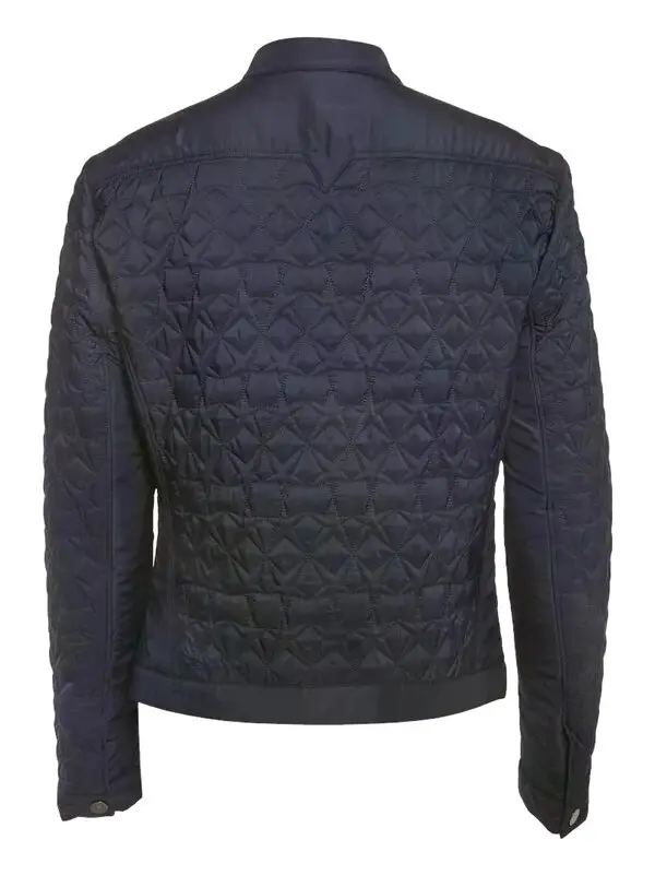 Versace Quilted Jacket - Blue