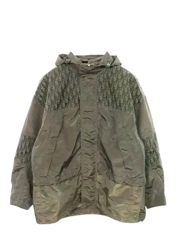 Dior Oblique Hooded Jacket - Green