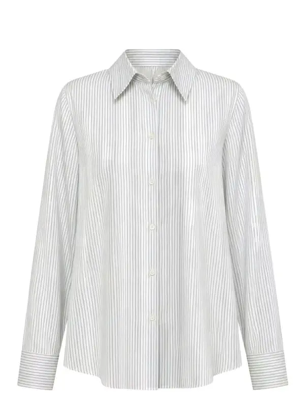 KULSON Elle Striped Shirt - Blue