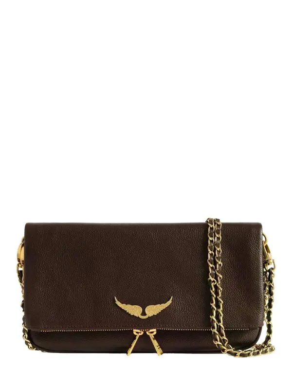 Zadig&Voltaire Rock Clutch Bag - Brown