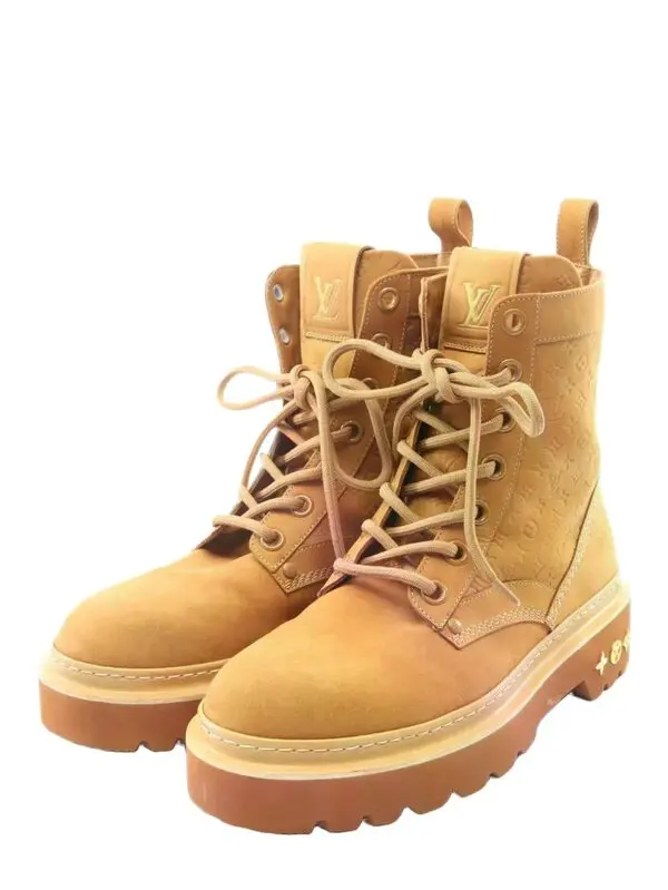 LOUIS VUITTON 2023 Ranger Line Monogram Boots - Neutrals