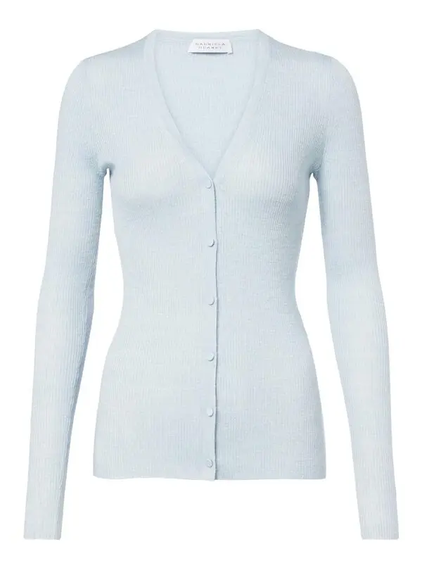 Gabriela Hearst Aiste Cardigan - Blue
