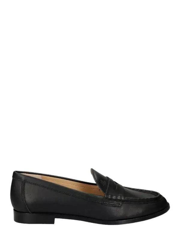 Ralph Lauren Leather Penny Loafers - Black