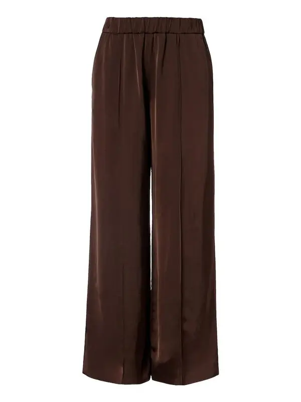 JIL SANDER Wide-leg Pants - Brown