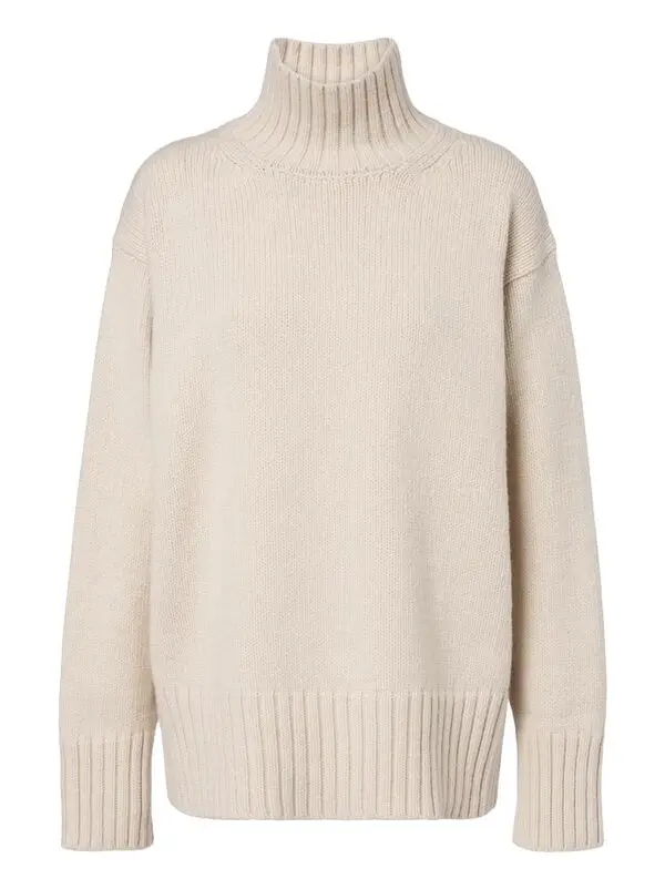 RÓHE Wool Cashmere Sweater - Beige