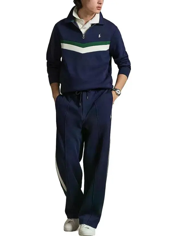 Polo Ralph Lauren Side-stripe Track Pants - Blue
