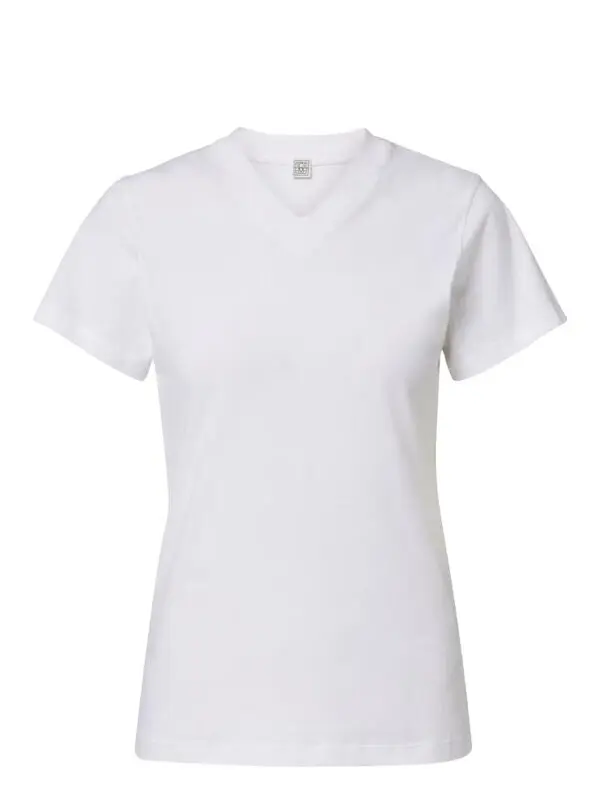 TOTEME Cotton Jersey T-shirt - White