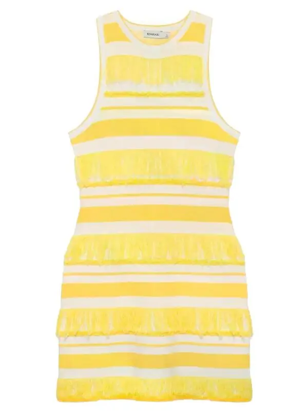 Simkhai Elly Mini Dress - Yellow