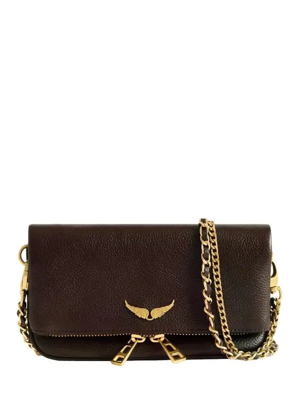 Zadig&Voltaire Mini Rock Nano Clutch Bag - Brown