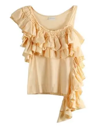 Dries Van Noten Extra Light Jersey Top - Ivory