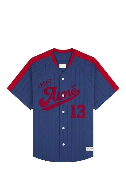 Aimé Leon Dore Aime Baseball Jersey - Blue/red