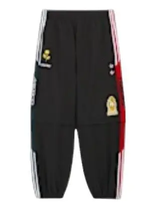 Adidas X Willy Chavarria Wc Oversized Woven Anthem Track Pant - Black