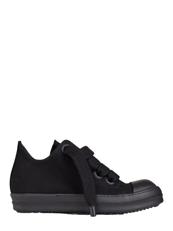 Rick Owens Jumbolace Low Sneakers - Black