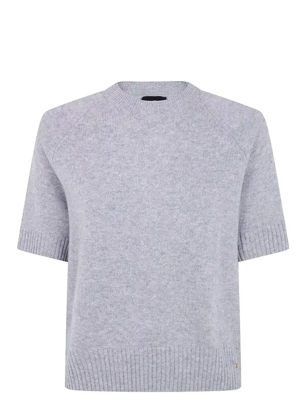 ANINE BING Jackson" Cashmere Sweater - Gray
