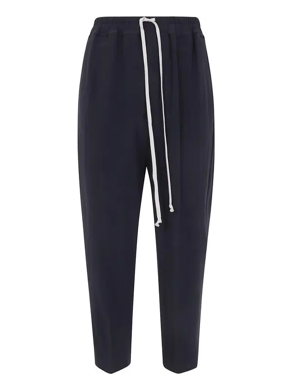 Rick Owens Astaires Drawstring Pants - Black