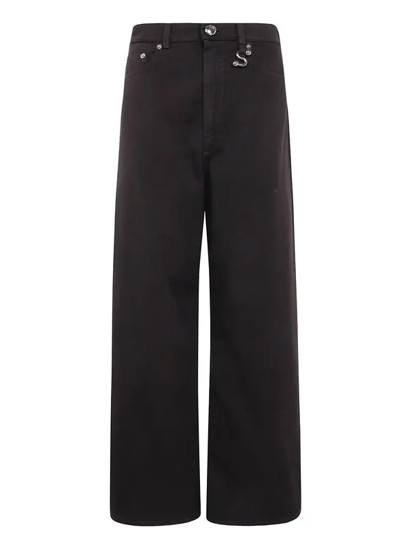 Max Mara Sportmax Oversized Jeans - Brown
