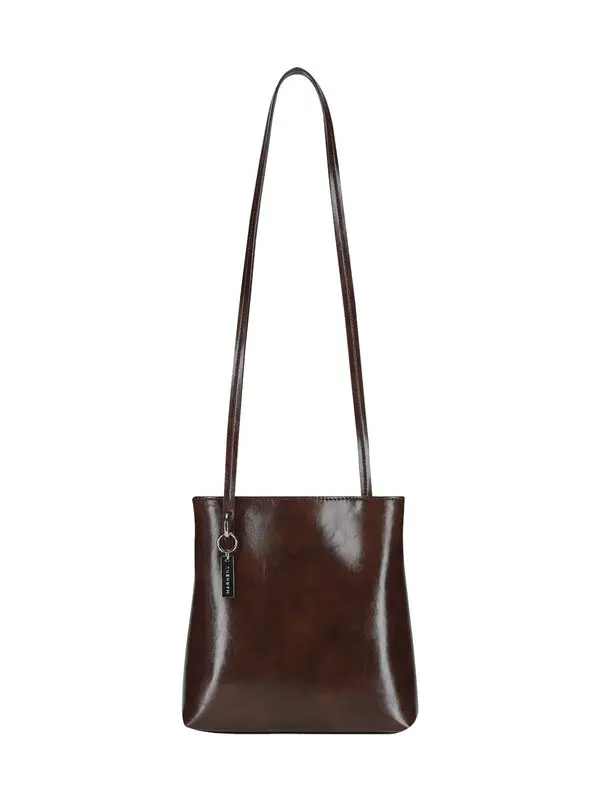 MARHEN.J Lome Shoulder Bag In Vegan Leather - Brown