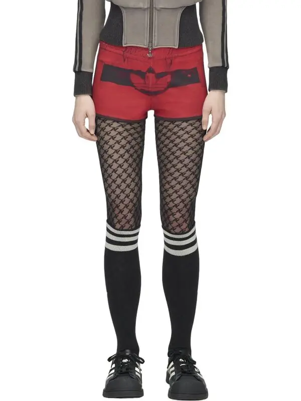ADIDAS ORIGINALS Two-piece Set In Recycled Technical Fabric With Logo - Red