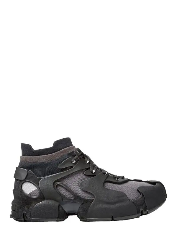 Camper Junya Watanabe X High-top Water-repellent Technical Fabric Trainers - Multicolor