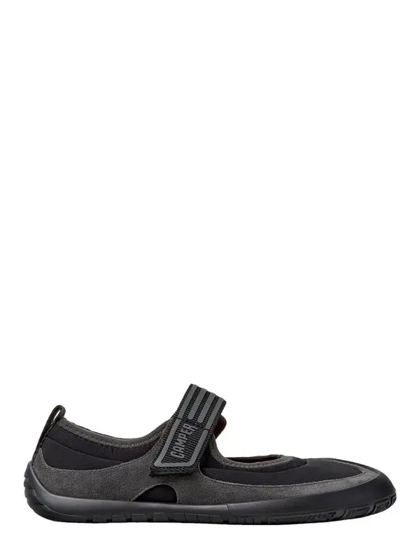 Camper Peu Path+ Suede And Recycled Pet Mary Jane Ballerina Flats - Multicolor