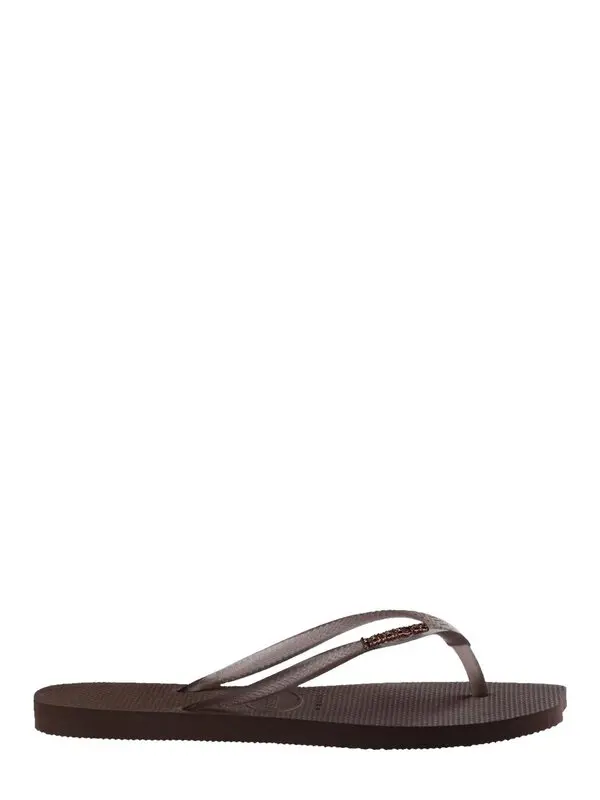 Havaianas Slim Split Rubber Flip-flops - Brown