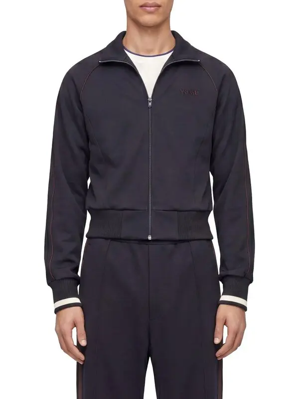 ADIDAS ORIGINALS X Wales Bonner Bomber Jacket With High Neck - Black