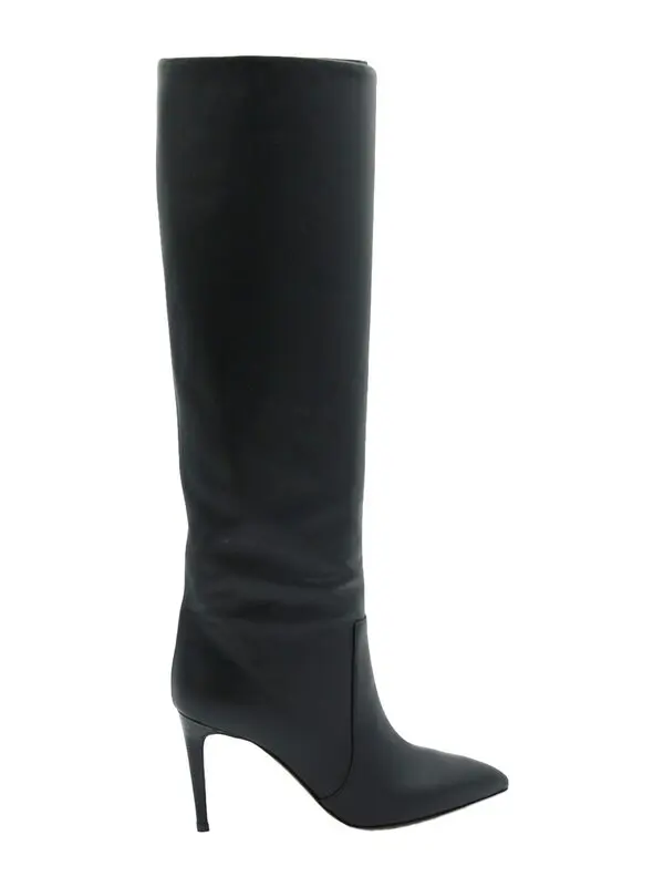 Paris Texas Over-the-knee Stiletto Boots - Black