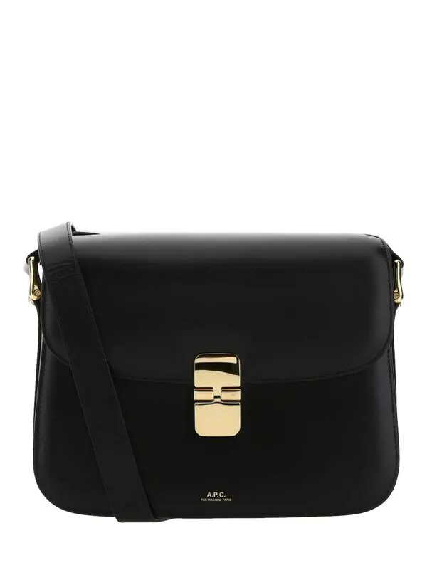 A.p.c. Crossbody Bag - Black