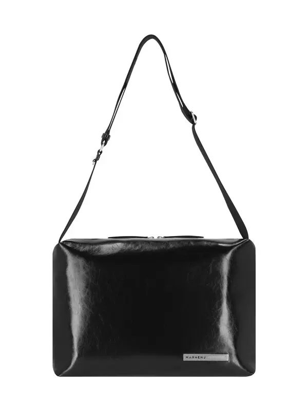 MARHEN.J Lowell Vegan Leather Shoulder Bag - Black