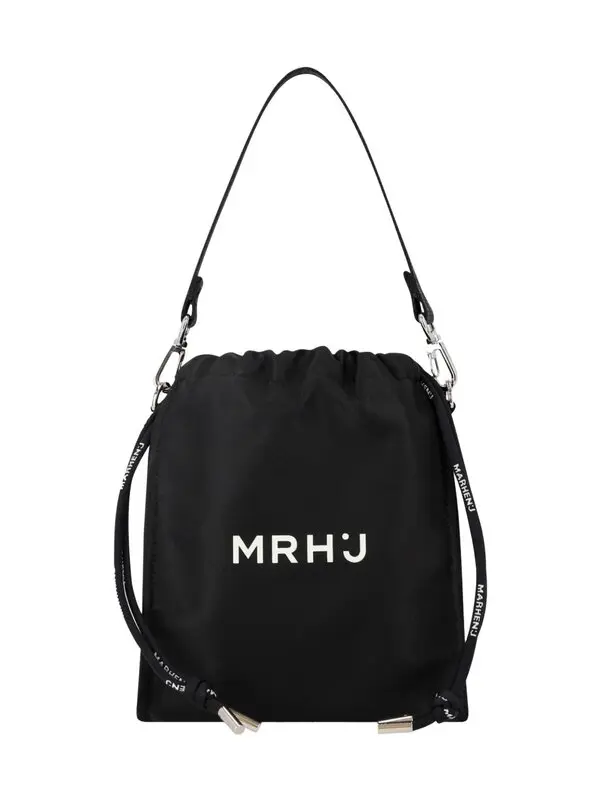 MARHEN.J Recycled Nylon Mini Cross Bag - Black