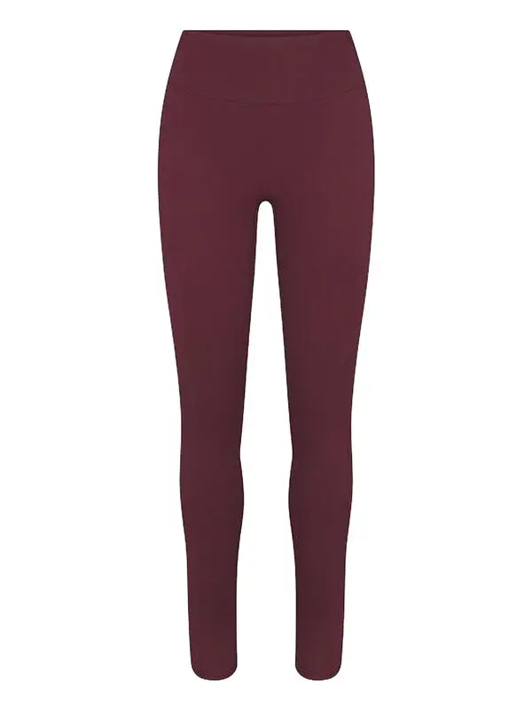 NIKESKIMS Matte 29" Legging 'currant - Red